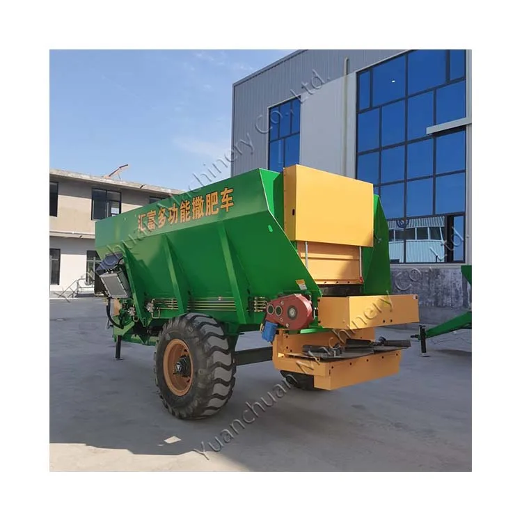 4 Square Disc Manure Spreader Truck Greenhouse Farm Farmyard Manure ...