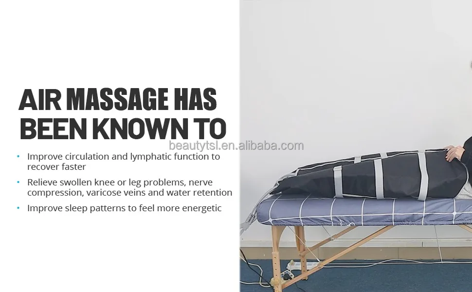 Lymphatic Drainage Massage Machine With Compression Therapy Pneumatic ...