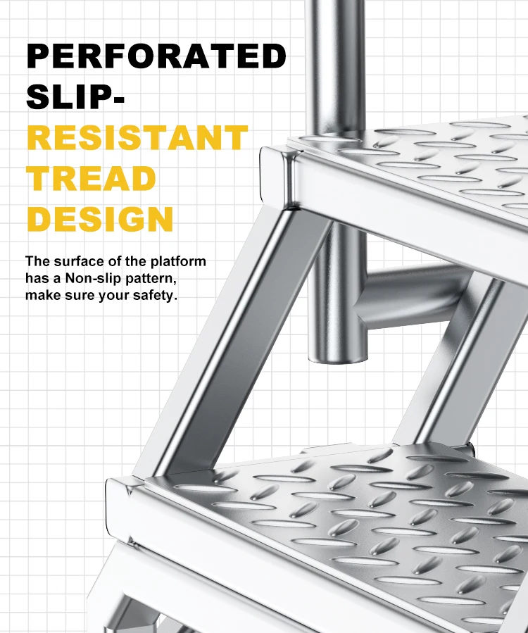 Great Stability Multi-scene Use Portable And Compact Ladder 330 Pounds ...