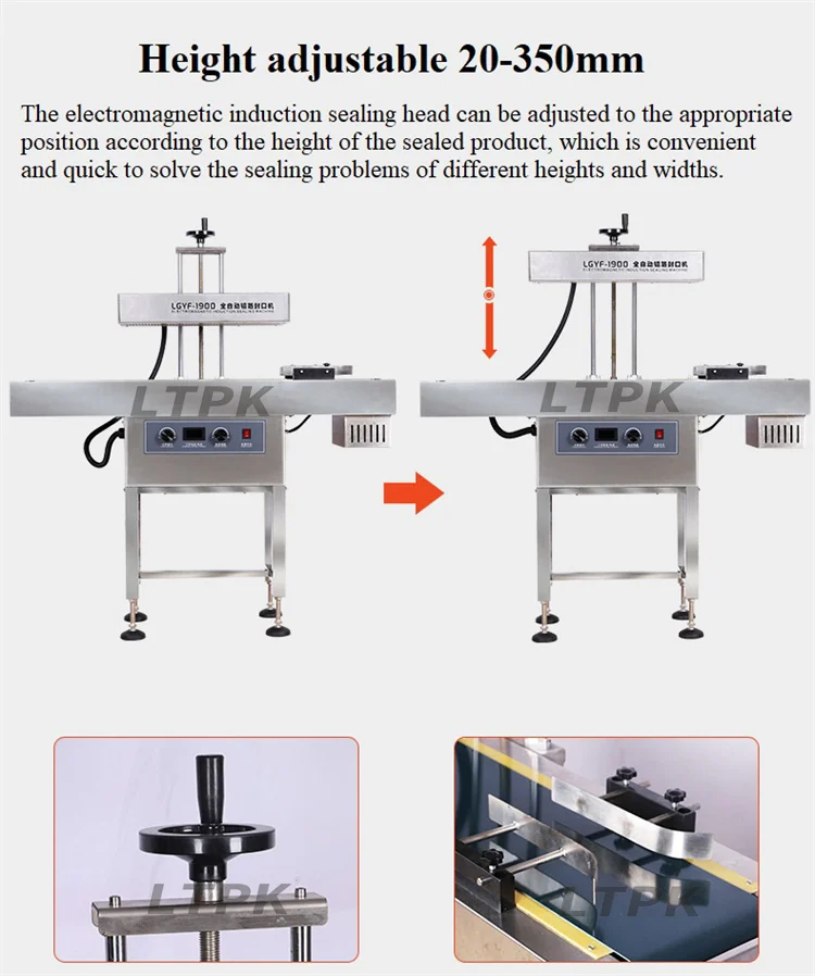 Lgyf-1900 Automatic Continuous Plastic Bottle Heat Sealing ...