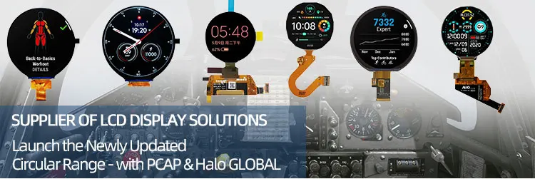 LS013B7DD02 - 1.3 Inch Transflective MIP FPC LCD Display