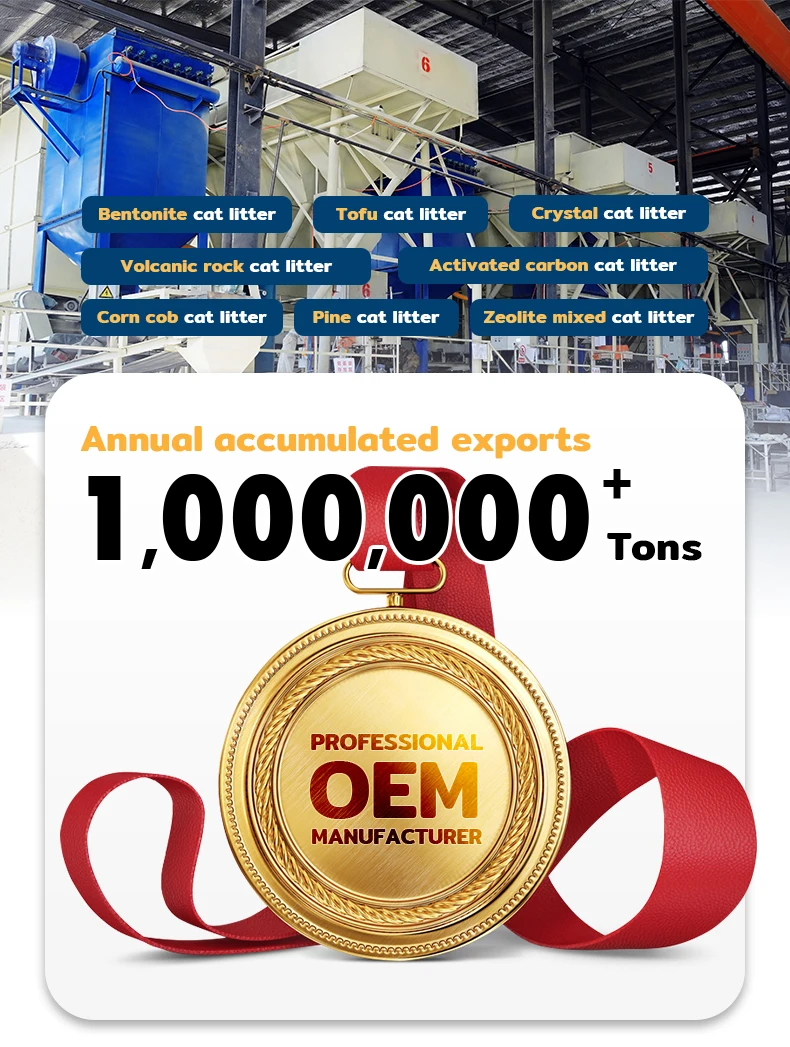 Factory Customized 5L 6L 7L 10L 20L Clumping Bentonite Tofu Cat Litter| Alibaba.com