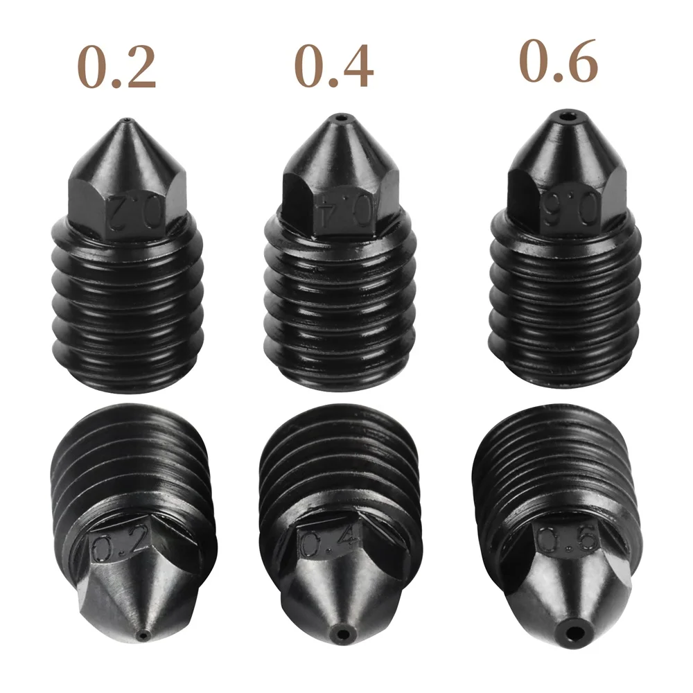 Hardened Steel Nozzle for Bambu Lab X1 - Precision 3D Printing