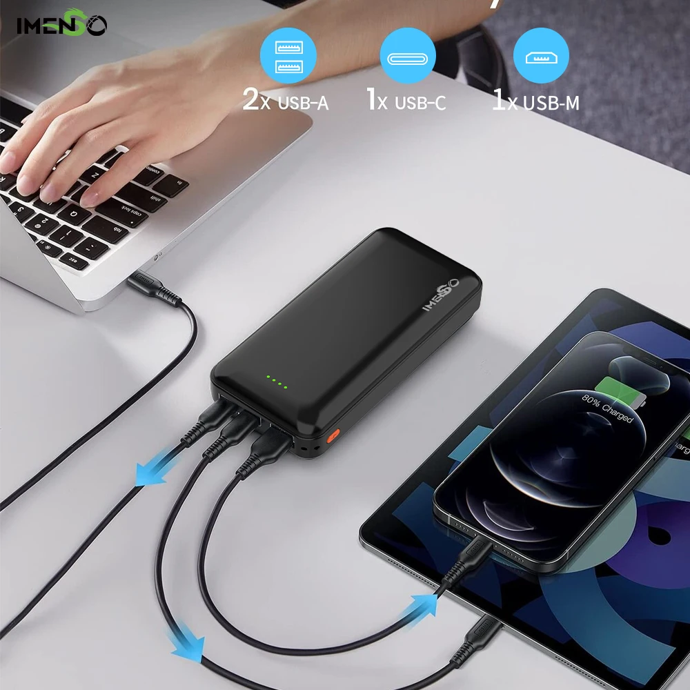 IMENSO Superior Safety and Reliable 2.1A Fast Charging Power Bank ...