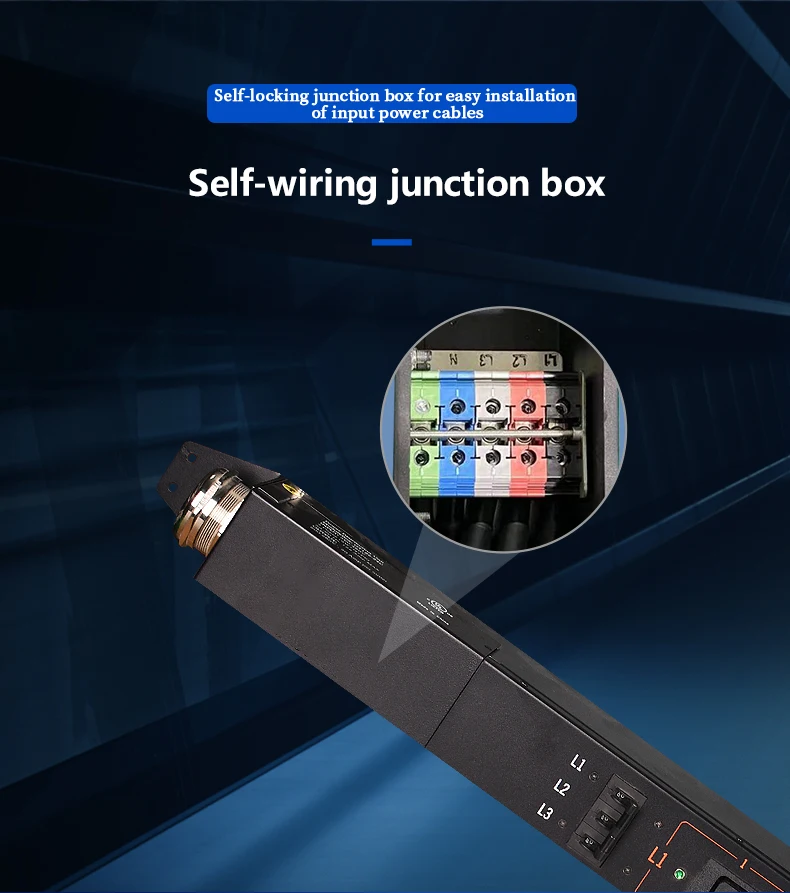 480v 125a Power Distribution Unit Clever Ip Remote Controlled Smart Pdu ...