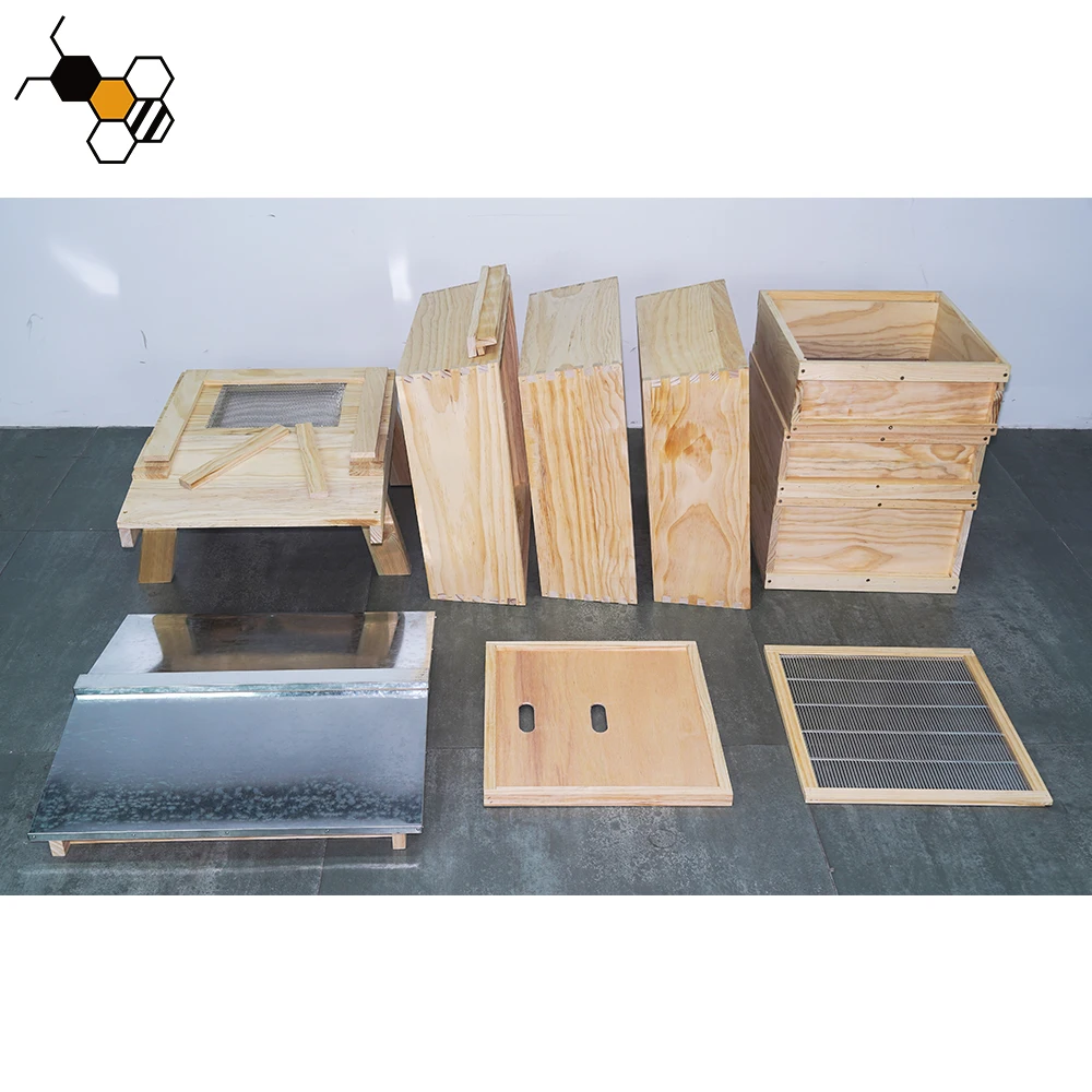 New Pine Wood WBC British Beehive for Bee Farm Use Multi-sweet Brand ...