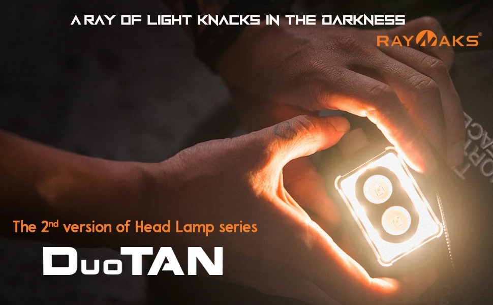 Raynaks P9x2led Headlamp Duotan Hl2 Rechargeable Usb Type-c Easycontrol ...