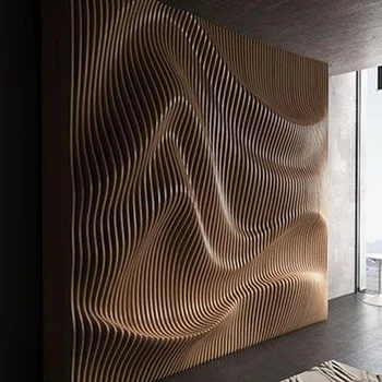 3d Wave Wall Panels For Home Wall Decoration - Buy 3d Wave Wall Panels ...