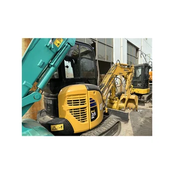 Japanese Used Excavator For Sale 3.5ton Small Hydraulic Used Mini Excavator Komatsu Pc35mr-5 ...
