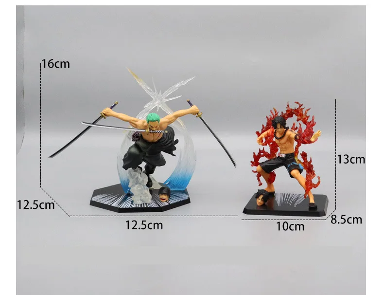 Japanese Popular Anime Classical Figures Luffy Zoro Sanji Cartoon ...