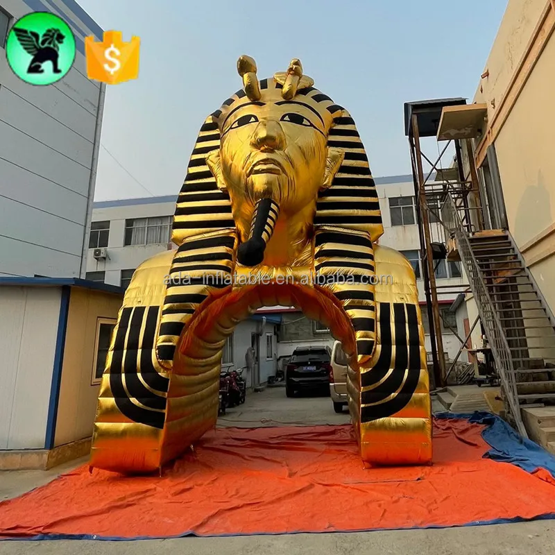Giant Golden Inflatable Statue - Customized Sphinx Tunnel