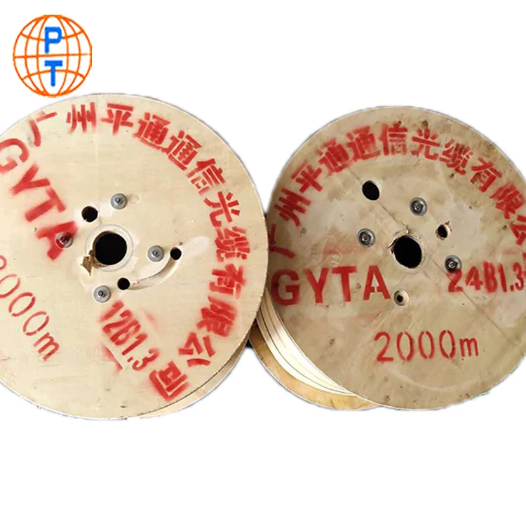 Steel-armored Gyta/gyts Fiber Optic4/8/12/24/48/96/144-core Multimode Communication Cable ...