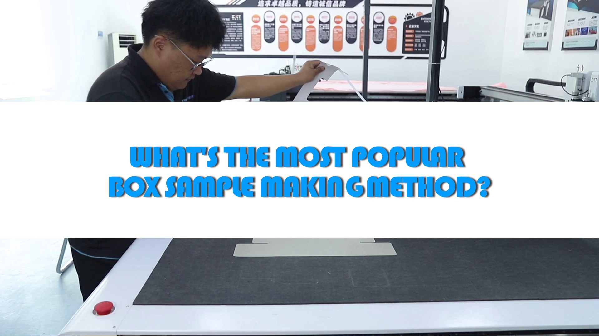 Flatbed Cnc Corrugated Cardboard Cutter Plotter Digital Carton Box ...