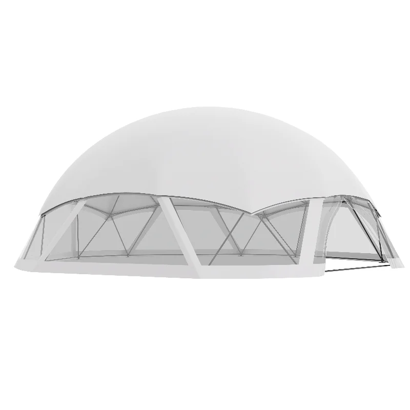 Outdoor Waterproof Camping Pvc Cover Canopy Dome Luxury Glamping Tent ...