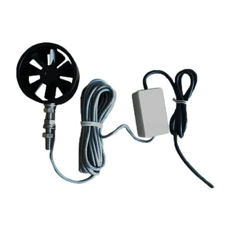 Taidacent Impeller Wind Speed Sensor Anemometer Positive And Negative ...