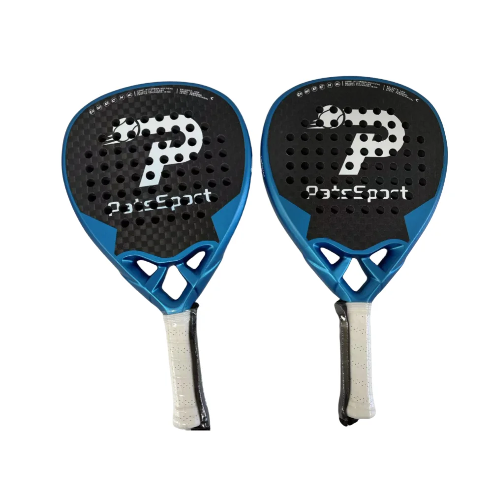 Professional 12k Carbon Fiber Padel Racket High Quality Premium Diamond ...