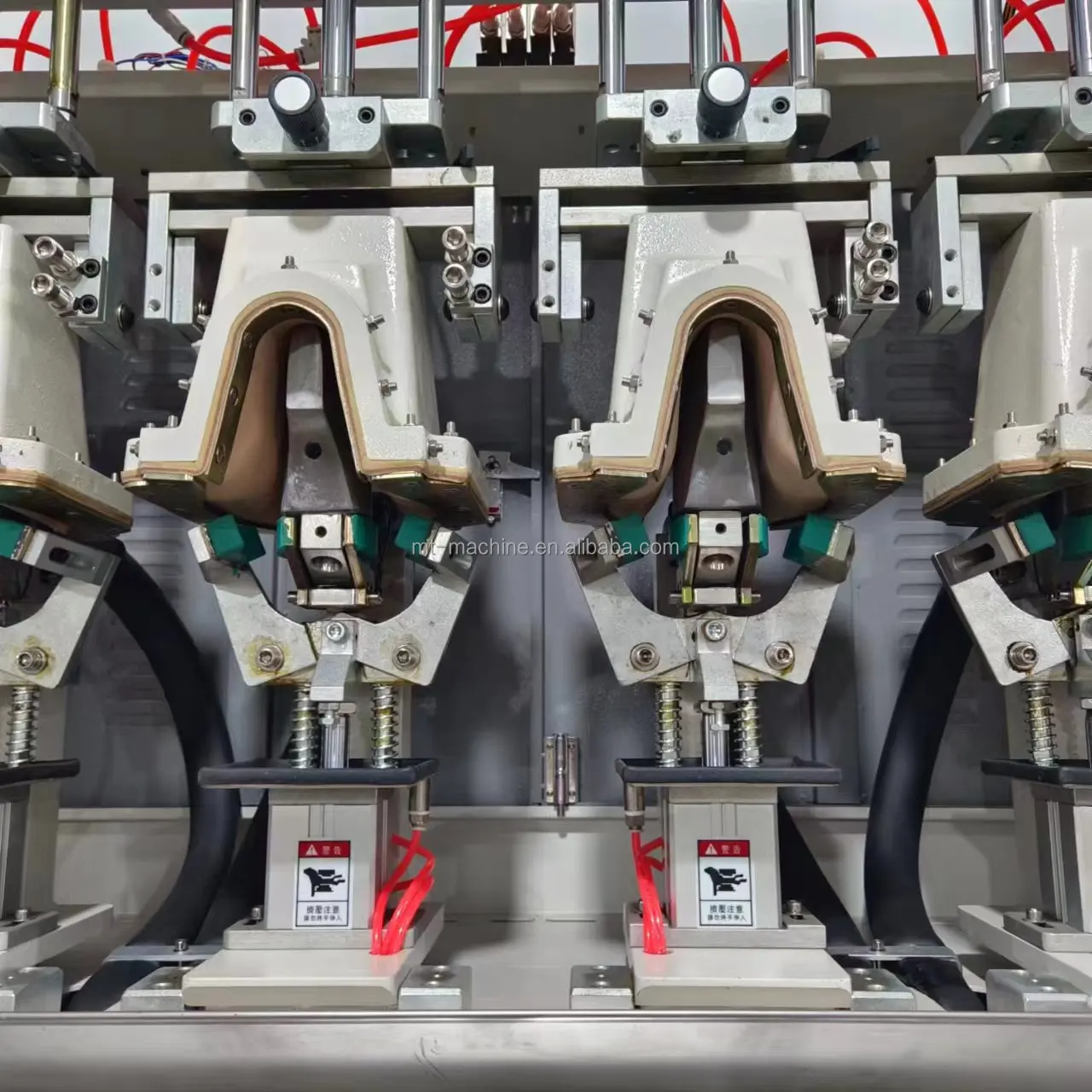 Energy Efficient Pneumatic Four Cold Shoe Heel Setting Machine