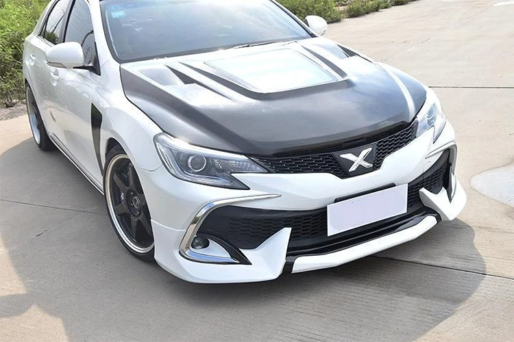 Toyota Mark X Carbon Fiber Car Hood Bonnet 2010-2017 OEM | Wholesale