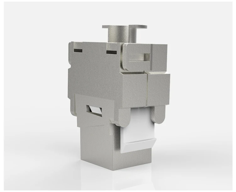 ZHEFAN Cat5e Cat6 Cat6a Cat7 Rj45 180 Degree Toolless Shielded Stp Ftp ...