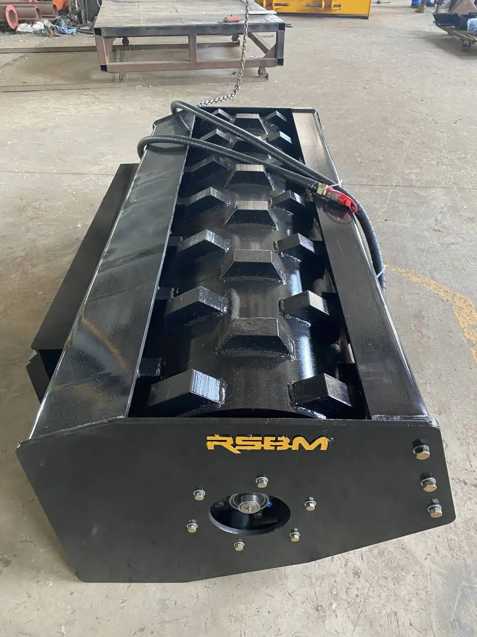 Rsbm Oem Loader Skid Steer Roller Vibratory Loader Roller For Ice ...