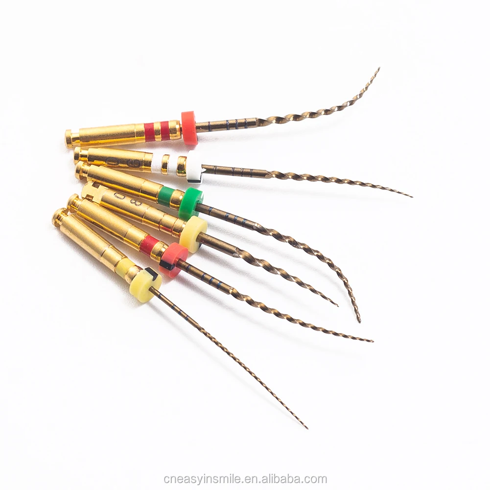 Rotary NITI Controlled Memory Files X-Pro Gold Taper Tips F1/F2 /F3 /SX ...