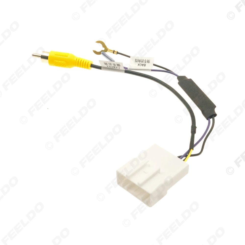 Auto 20-pin Reverse Camera Output Video Adapter Wiring Cable For Toyota ...