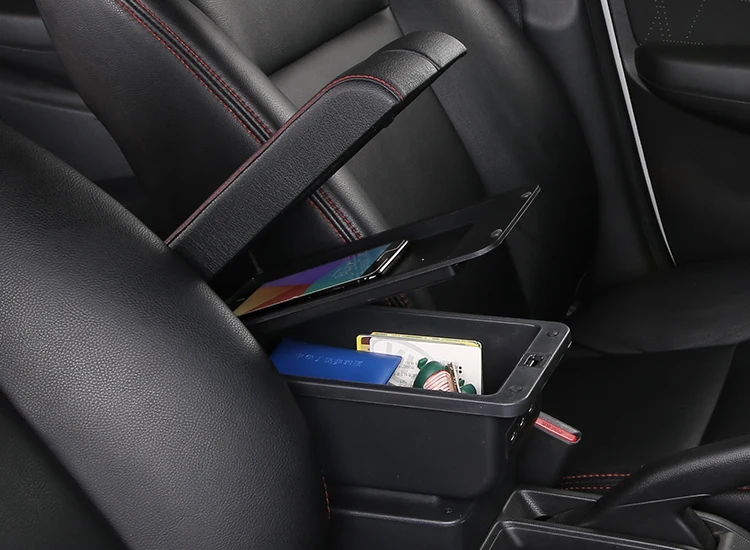 Tonc Premium Armrest Console Organizer For 2016 Toyota Avanza - Custom ...