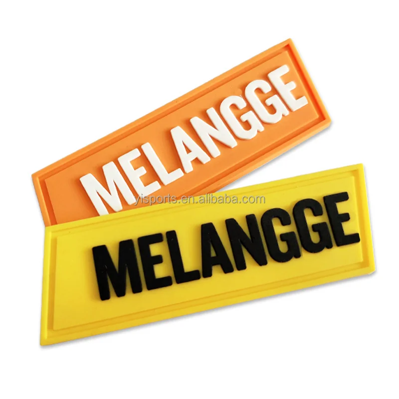 Custom 3d logo Pvc Rubber Heat Transfers Silicone t Shirt Rubber Label ...