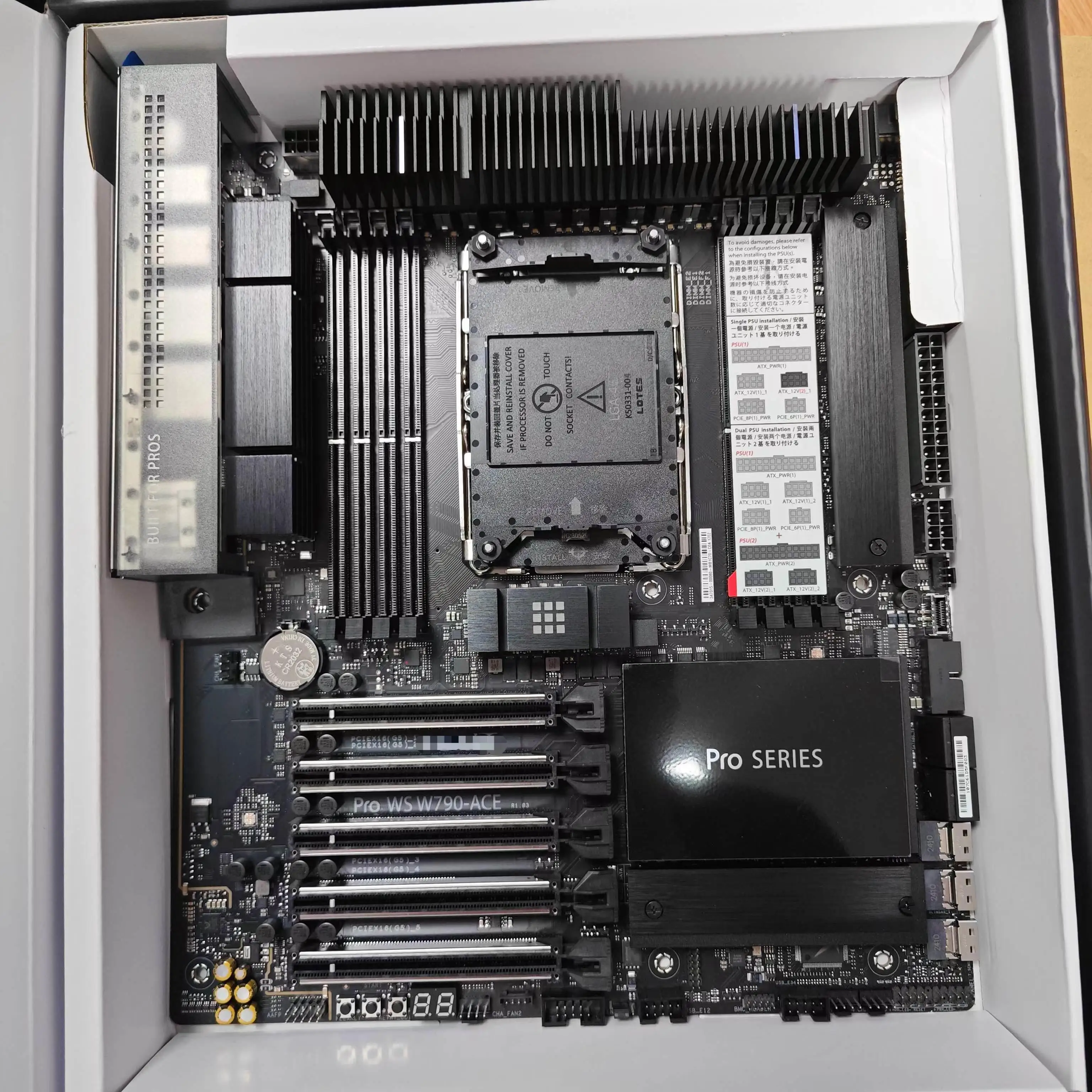 Workstation Motherboard Lga 4677 Pro Ws W790-ace - Buy Workstation ...