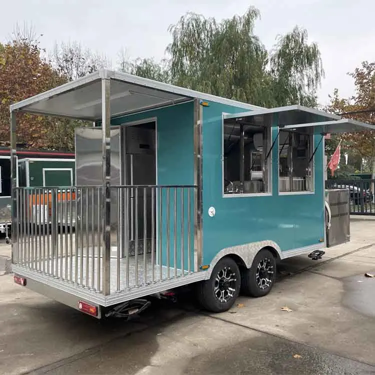 Refrigerated Food Truck Electric Food Truck For Sale Fast Food Trailer ...