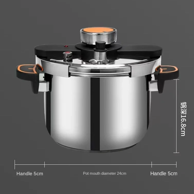 Stainless Steel Pressure Cookers - Gas & Induction Compatible