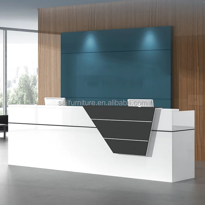Office Furniture Hotel Reception Table New Design Cashier Desk - Buy ...