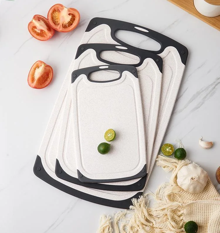 3 Piece Set Combination Chopping Board Pp Plastic Fruit Cutting Board ...