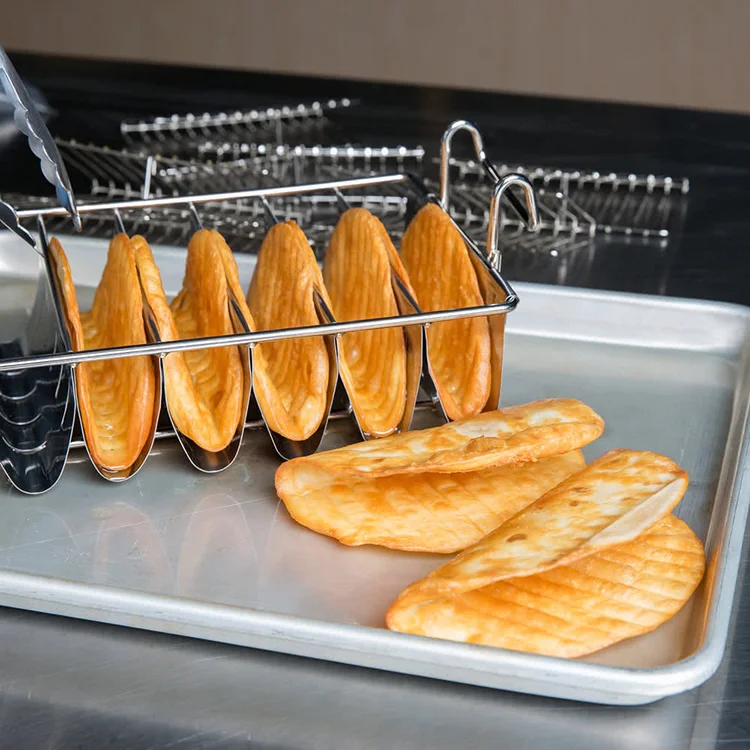 Cookmate Taco Basket Holds 4 Shells Deep Fryer Taco Holder Basket Taco ...