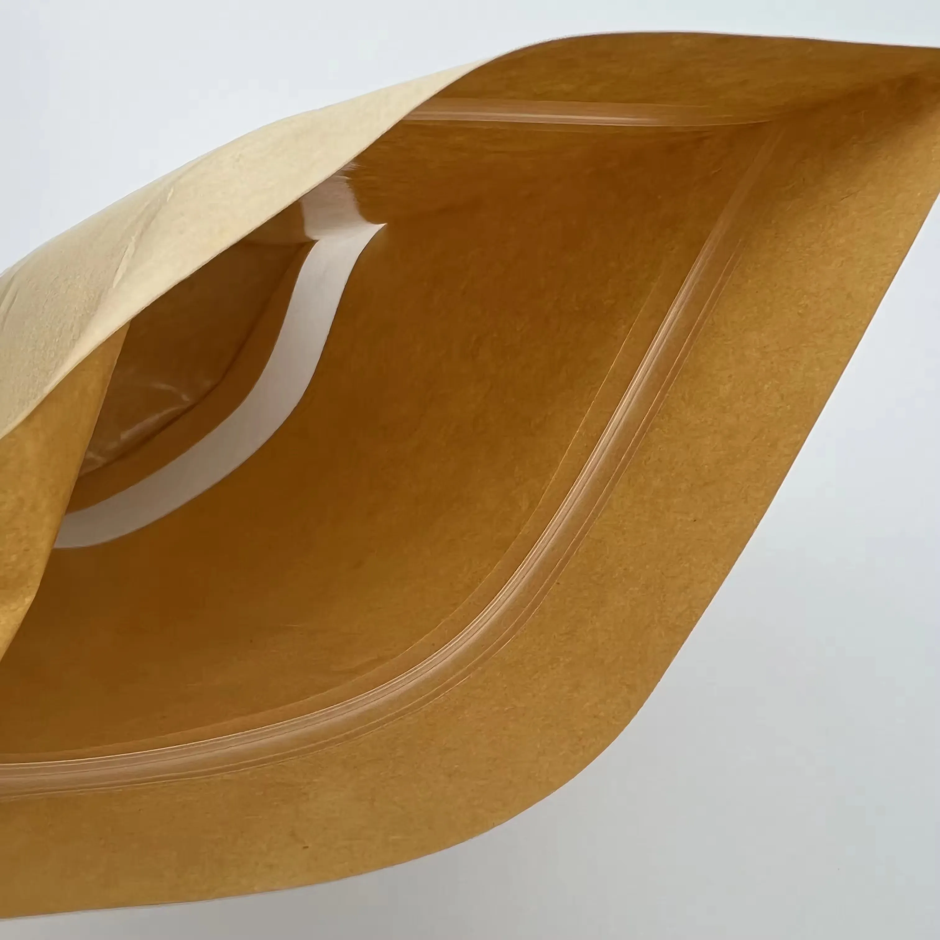 Custom Restaurant Food Packaging Bags Delivery Take Out Kraft Paper ...