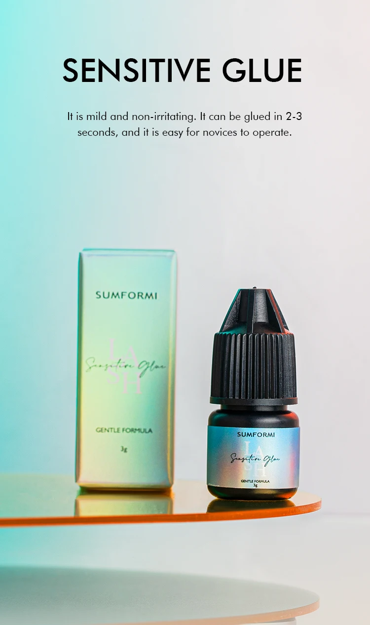 Sumformi Customize Private Label Water Proof Super Bond Eyelash Cluster ...