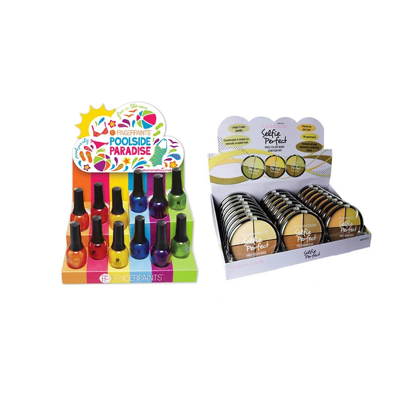 Lipstick Pdq Counter Top Stand Lip Balm Counter Display Cardboard - Buy ...