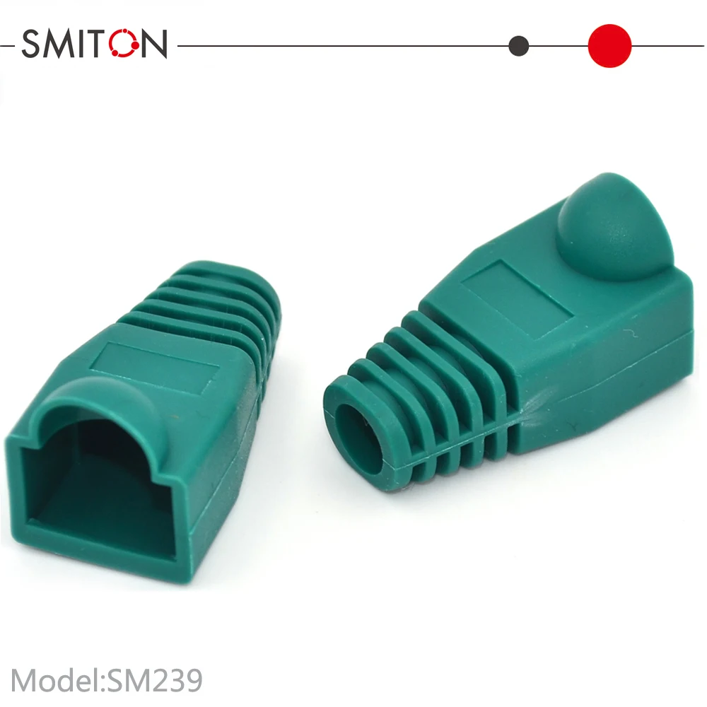 Network Cat5 Cat6 Rj45 Rubber Boot Relief Strain Protector Cover Boots ...