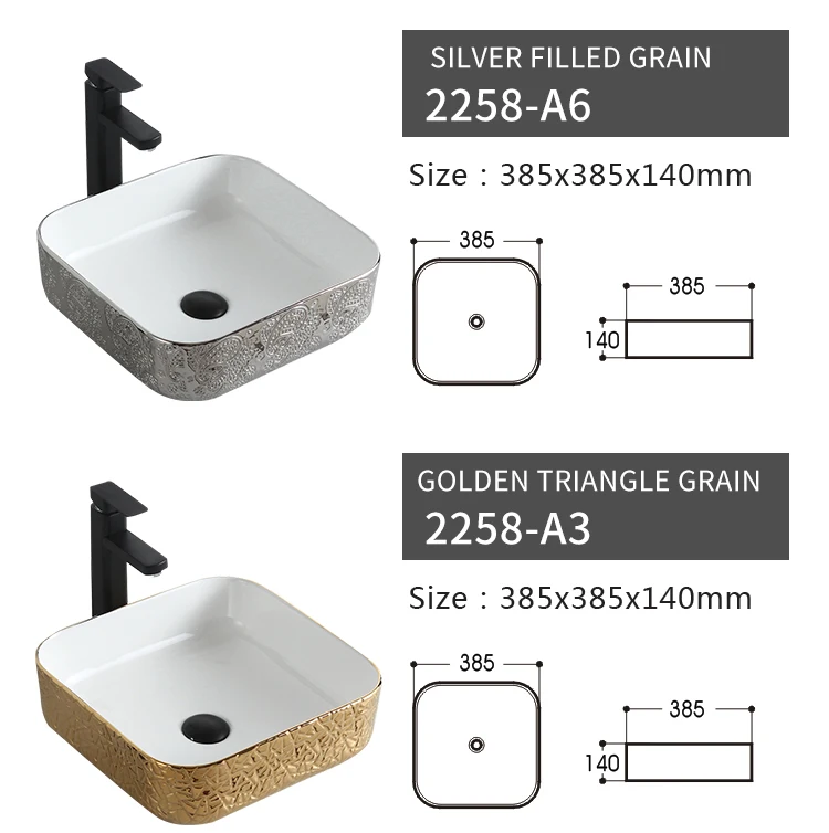 Elegant Ceramic Basin Table Top Washbasin for Hotel Art Decorative ...