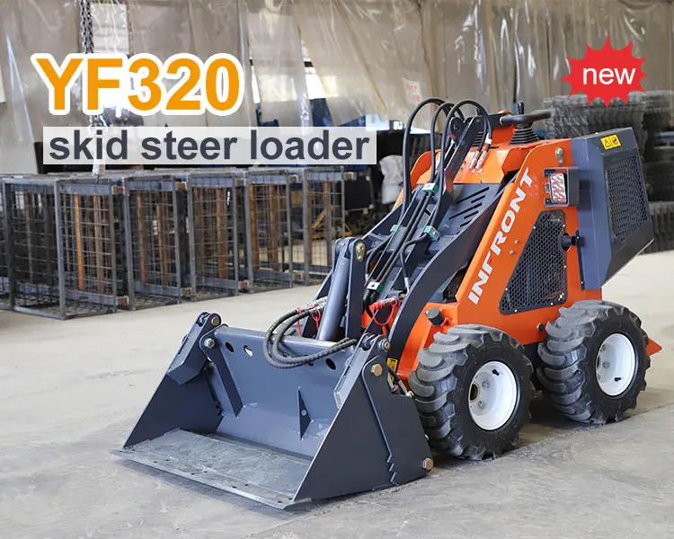 Dingo Mini Skid Steer Loader Auger Winter Snow Slower Track Tractor ...