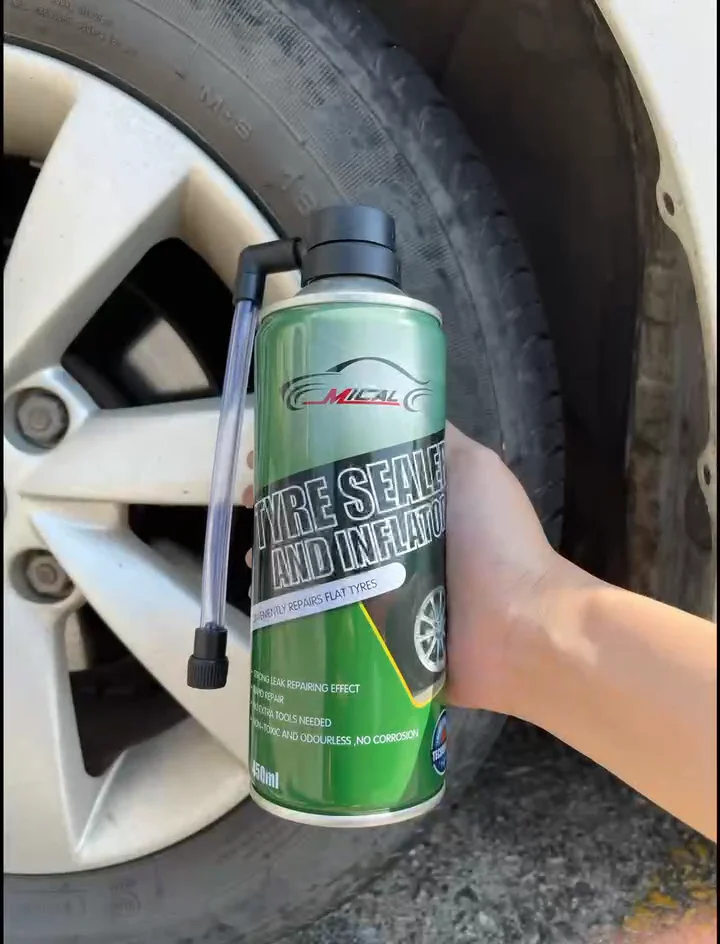 Oem Aerosol Emergency Use Tire Spray Sealant Inflator Puncture Repair For Motor Bike Tubeless ...
