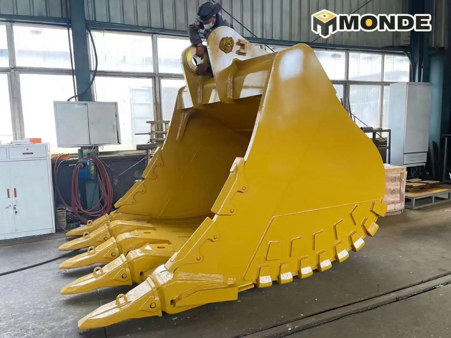 Monde New Excavator Rock Bucket Mining Bucket Severe Duty Heavy Duty ...