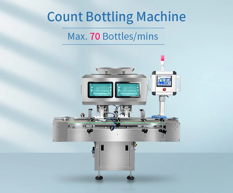 16 Lane Automatic Capsule Counter High Speed Bottling Packing Tablet ...