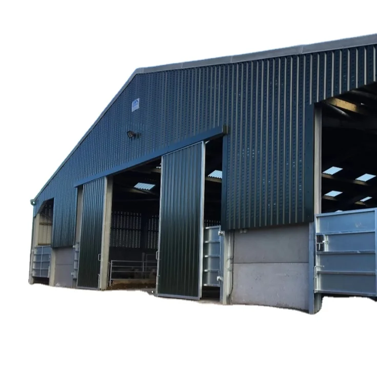 Light weight steel structure prefabricated sheep shed| Alibaba.com
