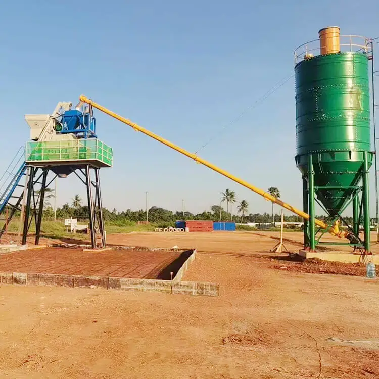 Batch Mini Ready Mixed Rmc Mixing in Nepal Concrete Batching Plant ...