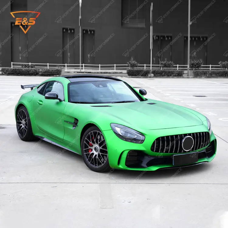 Pp+dry Carbon Fiber Wide Body Kit For Mercedes Benz Gt Gtc Gts Upgrade To Gtr Style Front Rear ...