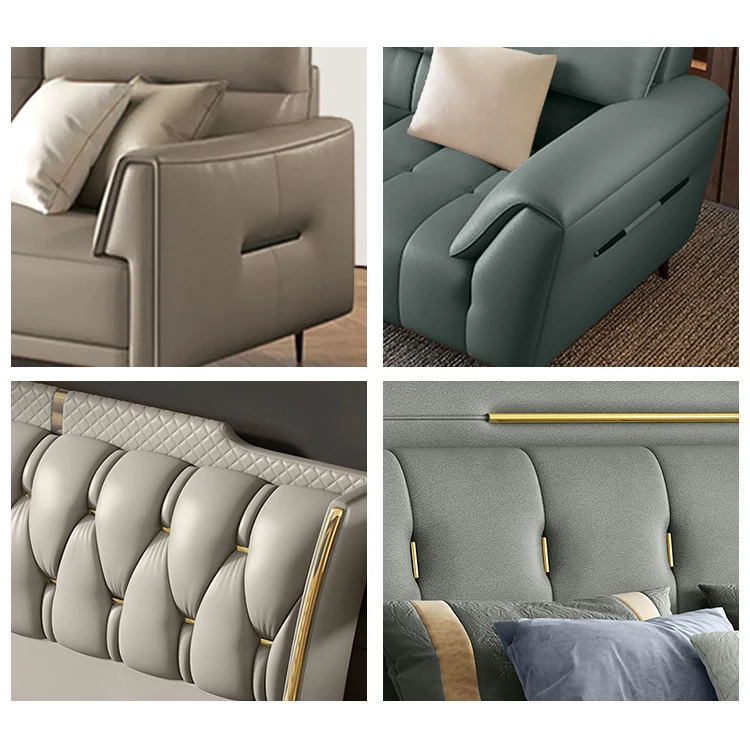 Customized Bed Sofa Decorative Strip Buckle Zinc Alloy Gold Short Metal ...