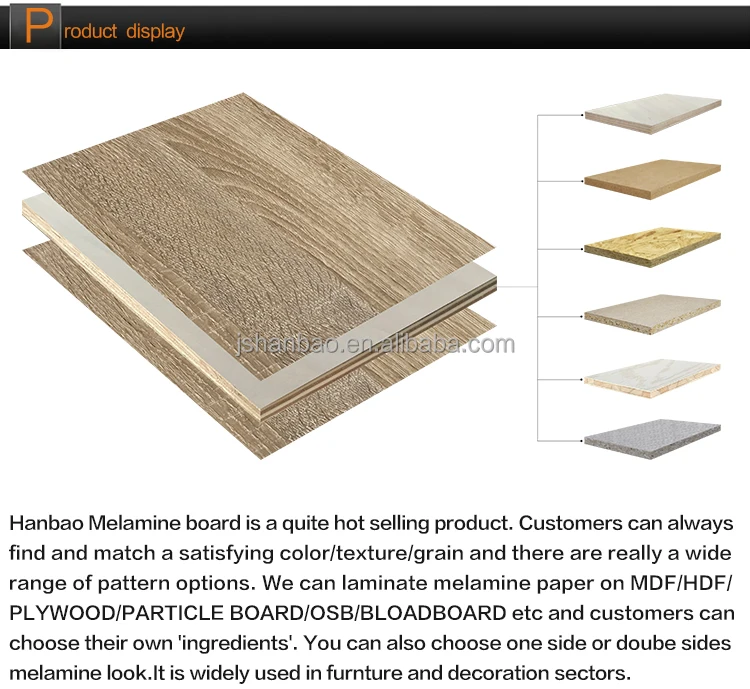4x8 White Melamine Coated Laminated Plywood Mdf Chipboard Particle ...