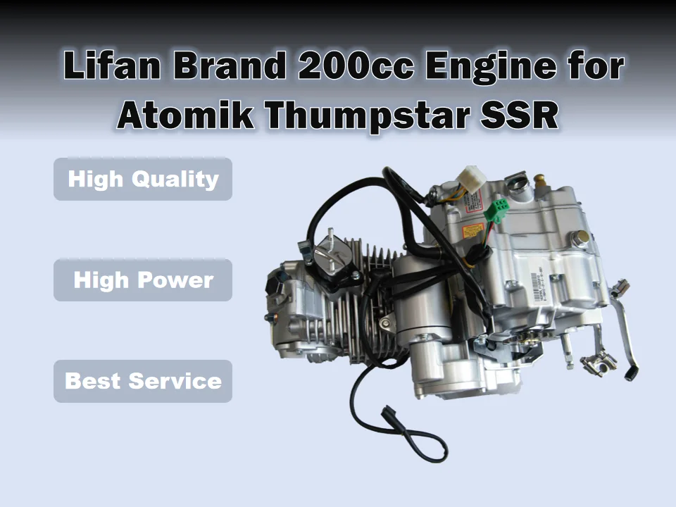 Original Lifan Brand 200cc Engine For 200cc 250cc Atomik Thumpstar Ssr ...