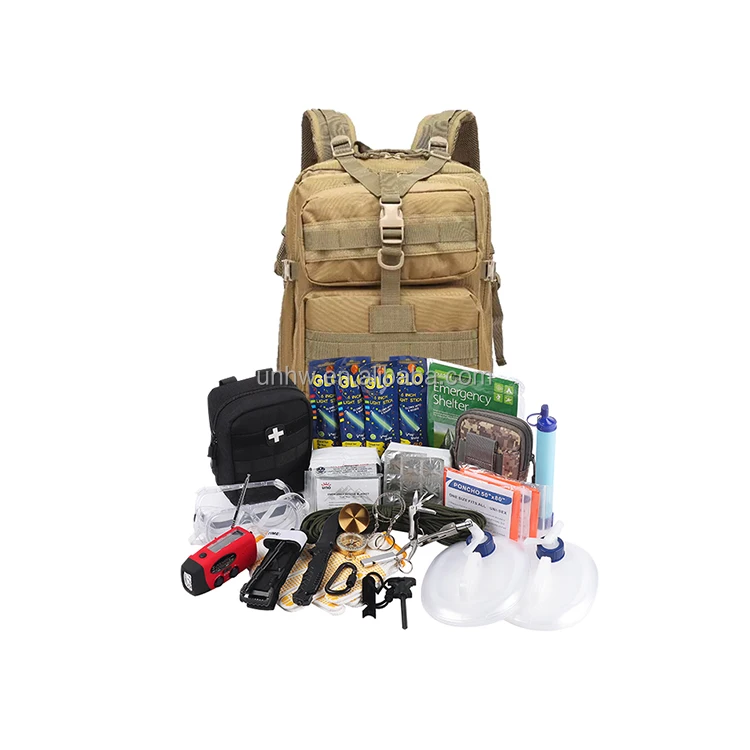 Custom Disaster Rescue Kit Earthquake First Aid Bag Emergency Medical ...